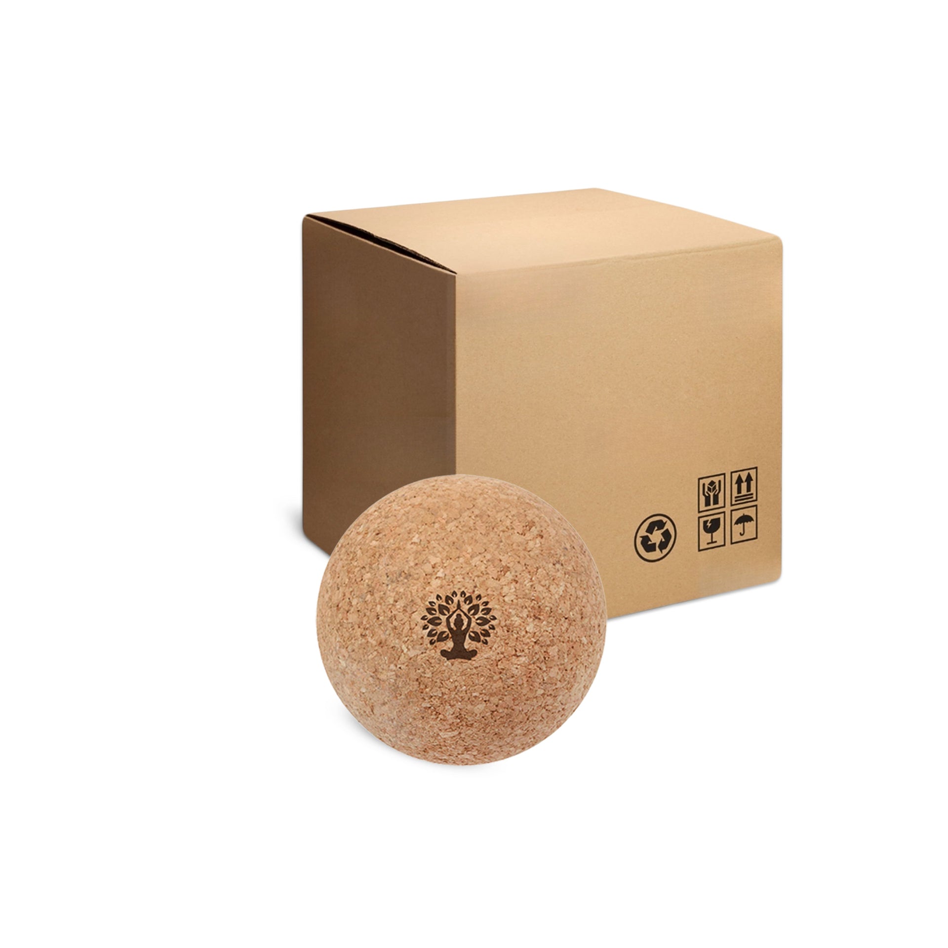 Cork Massage Balls Wholesale - Box of 20 - Valka Yoga NZ